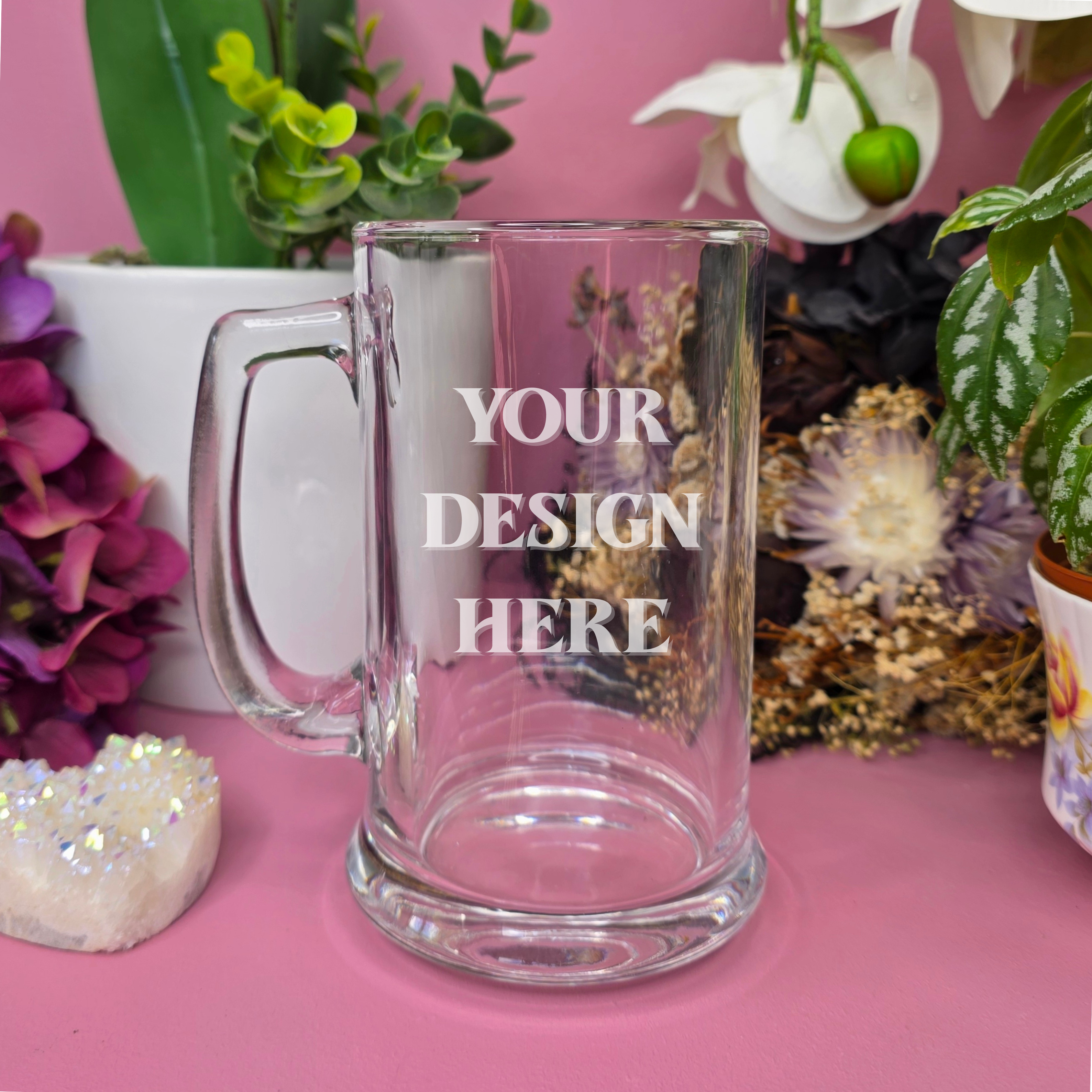 Custom Beer Glass – Cursive Craft
