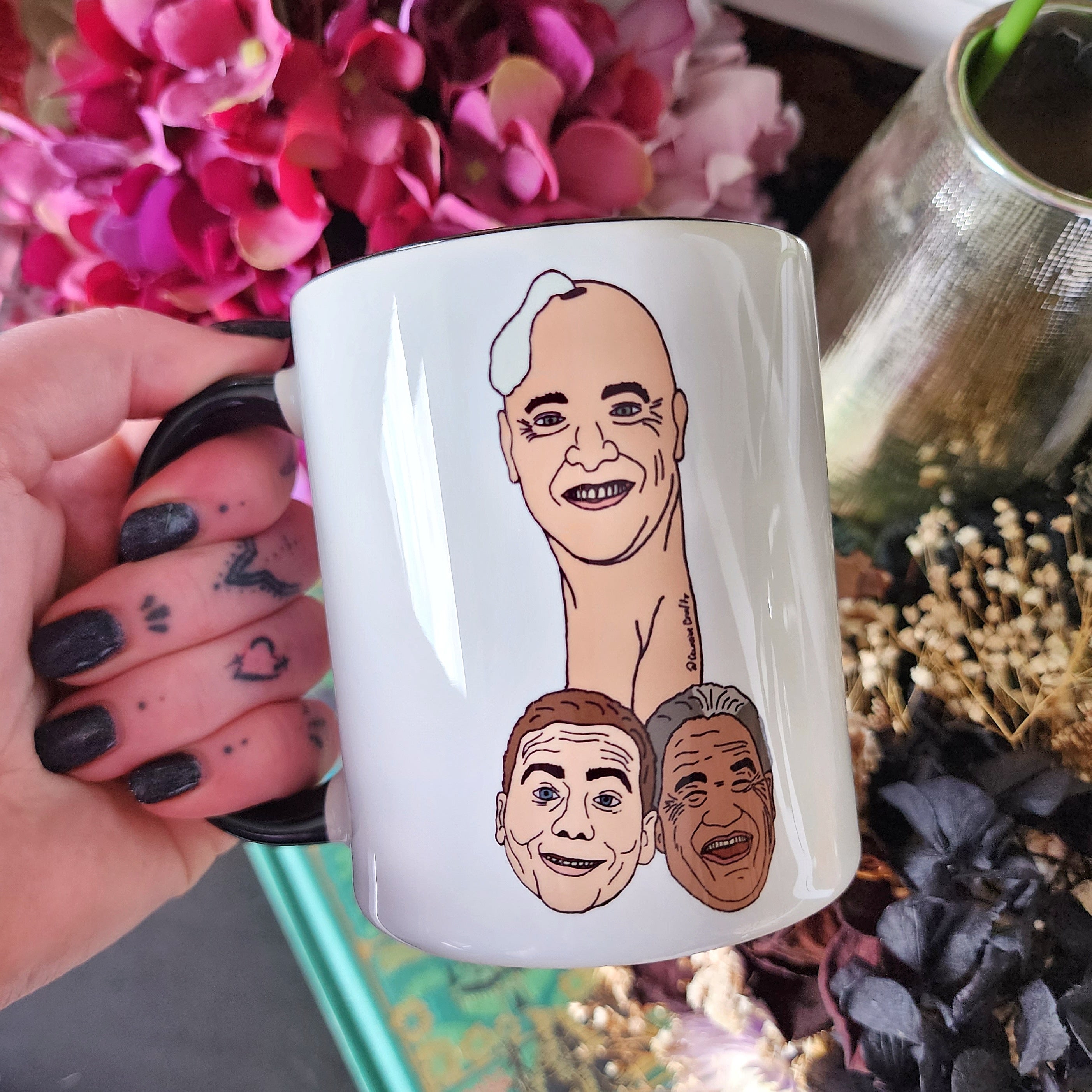 A Dickhead & His 2 Nuts – Cursive Craft