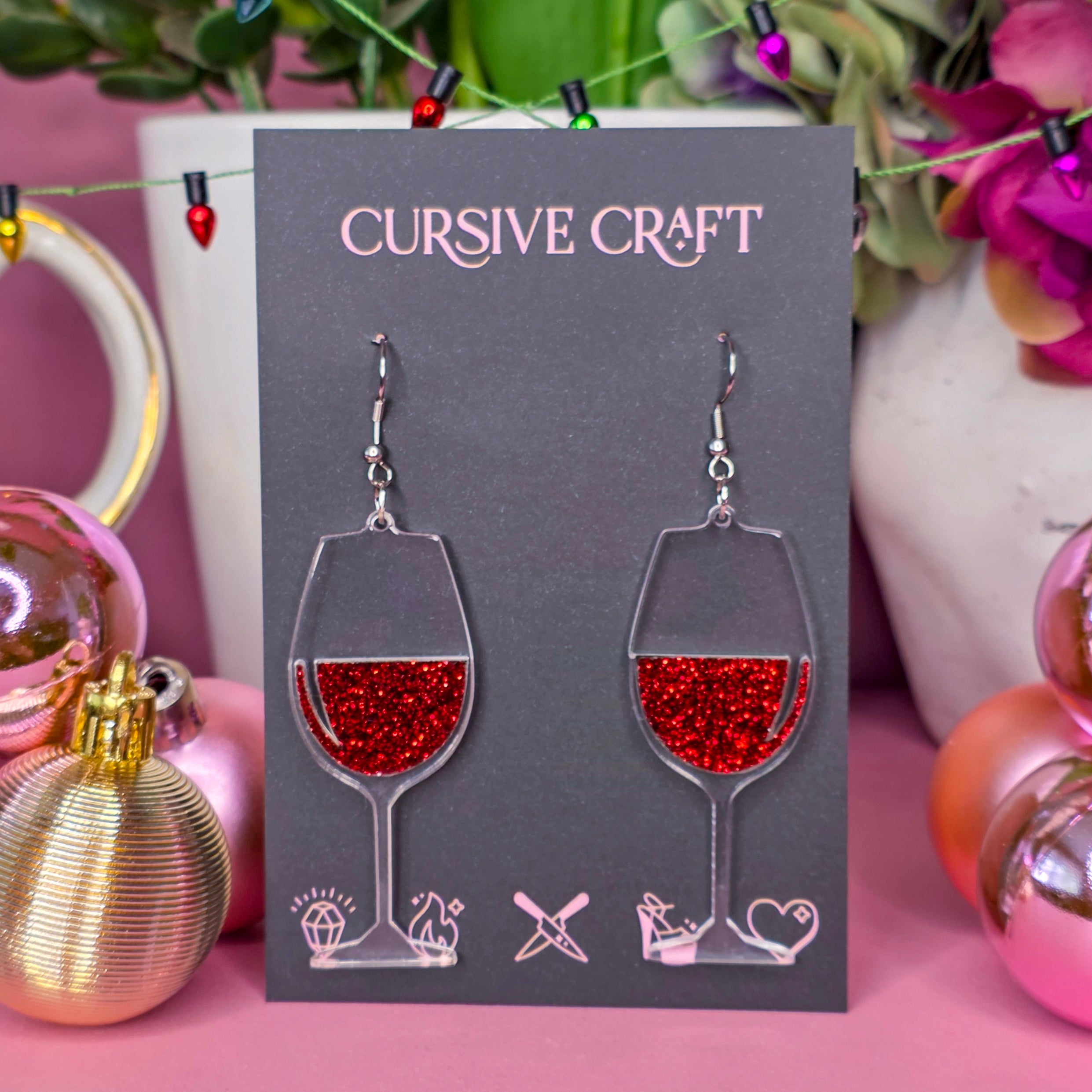 Red, Red Wine – Cursive Craft