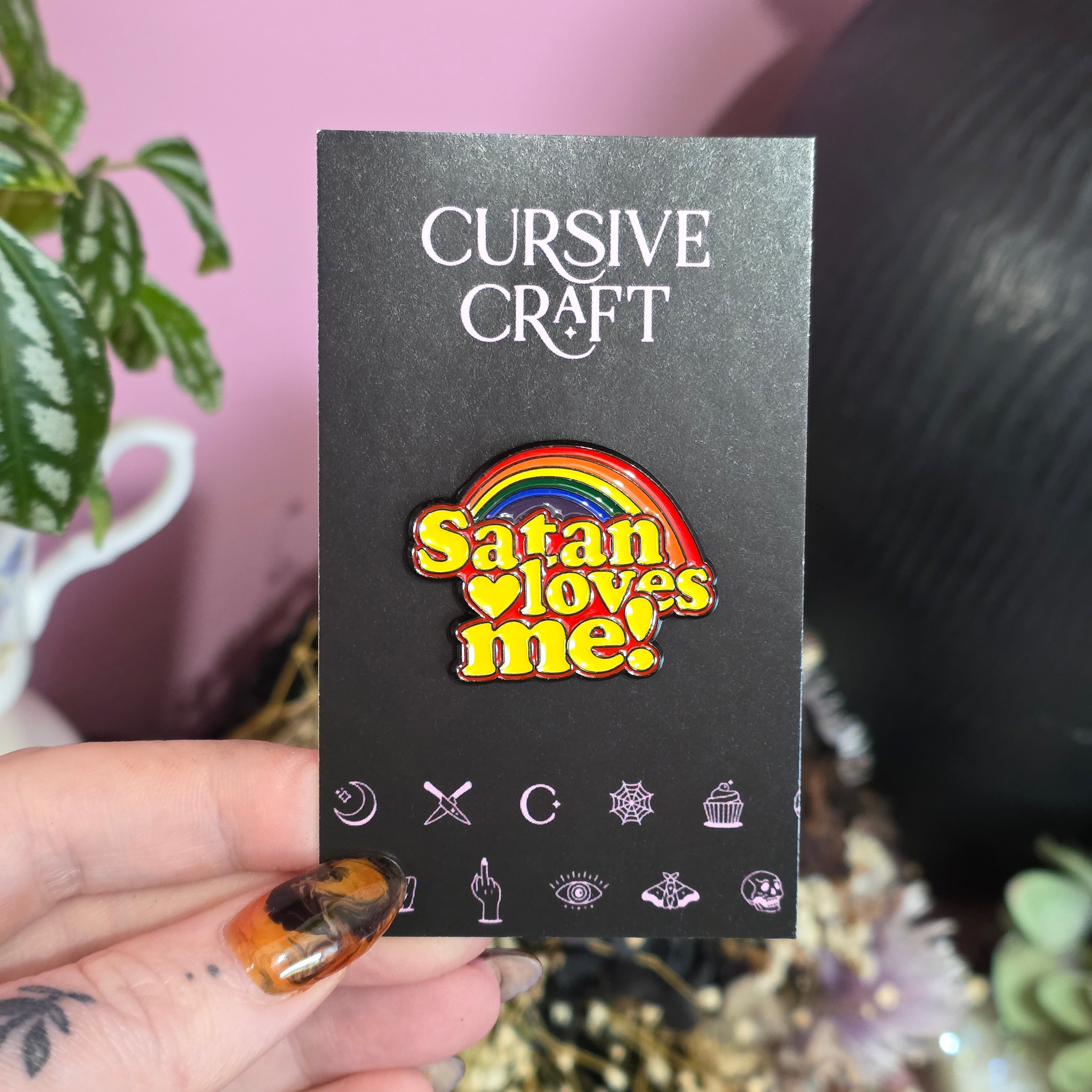 Satan Loves Me – Cursive Craft