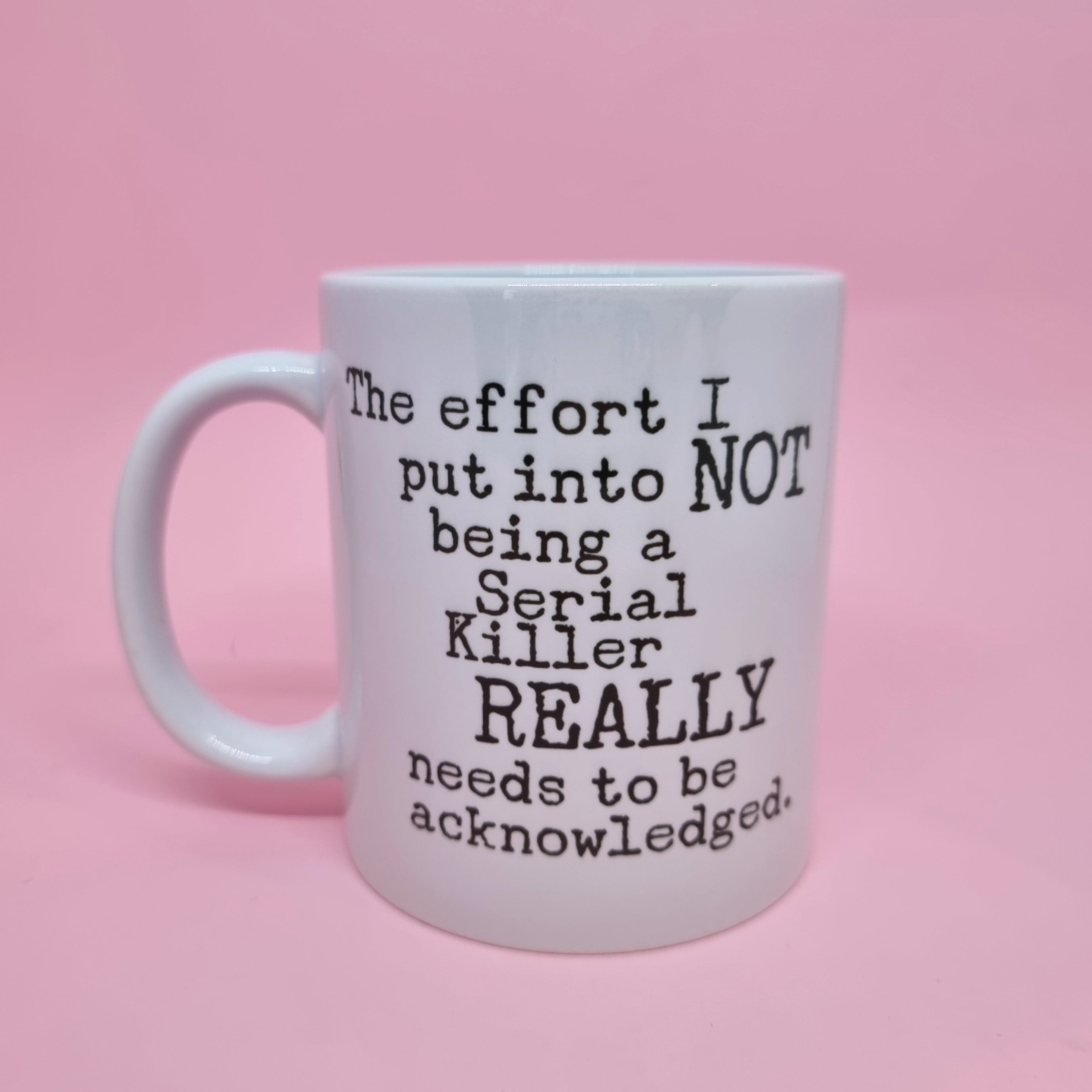 The Effort I Put Into Not Being A Serial Killer – Cursive Craft